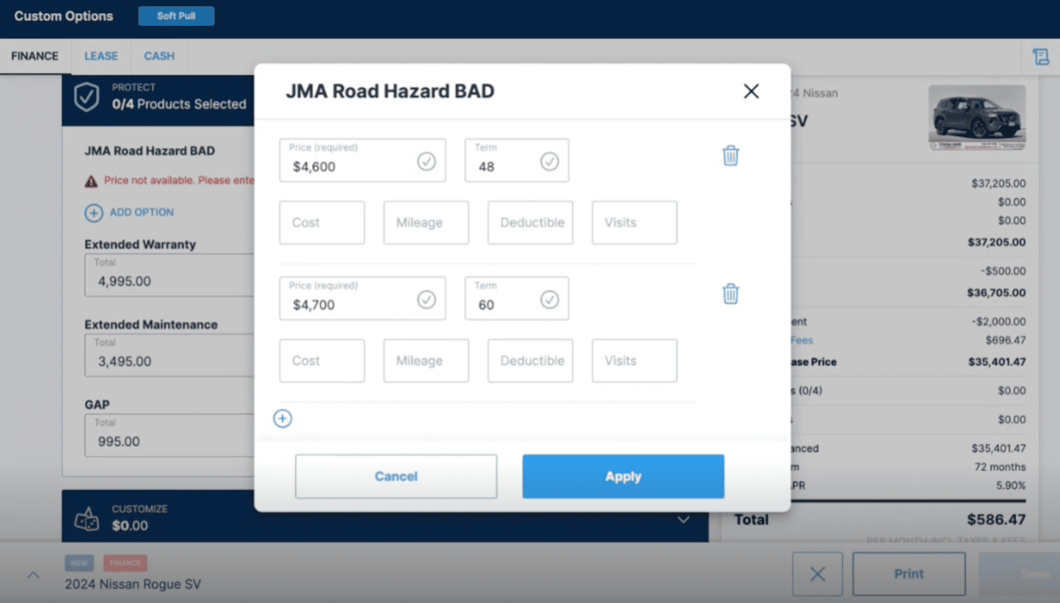 AutoFi Product Updates: Custom F&I Options - AutoFi